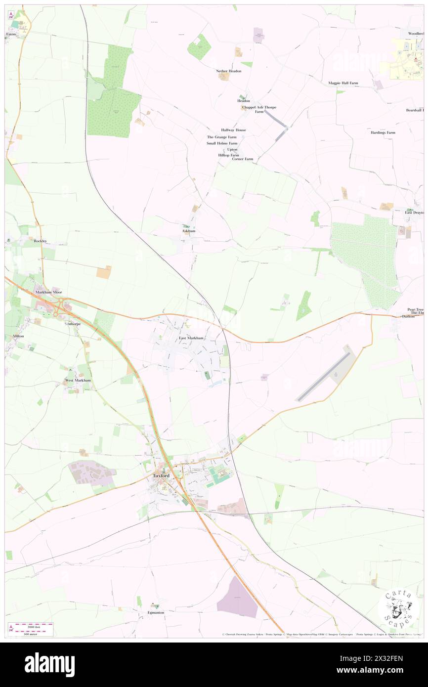East Markham, Nottinghamshire, GB, Vereinigtes Königreich, England, n ...
