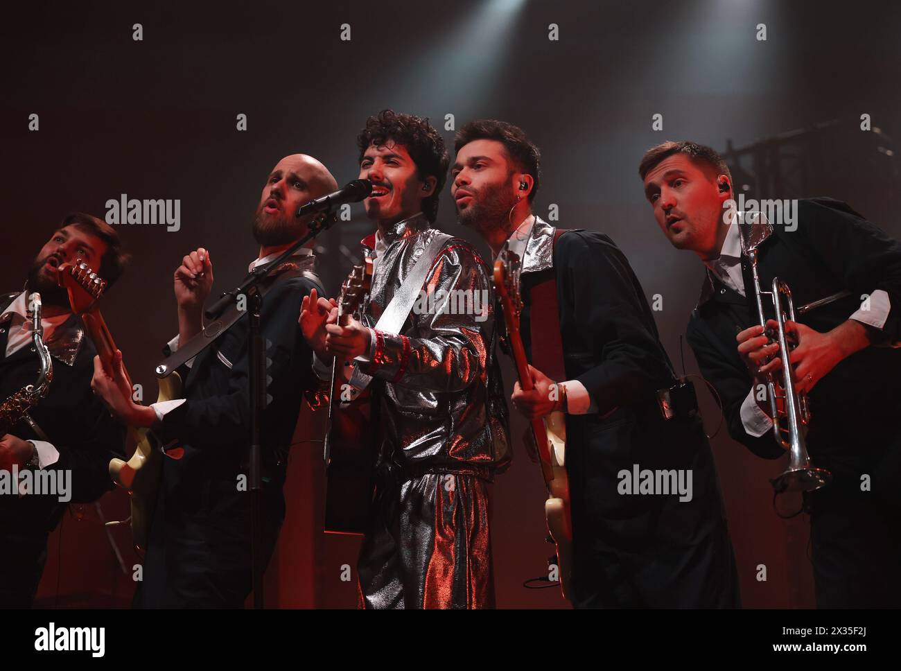 Padua, Italien. April 2024. Fulminacci - Beat Festival 2024 Tour Gran ...