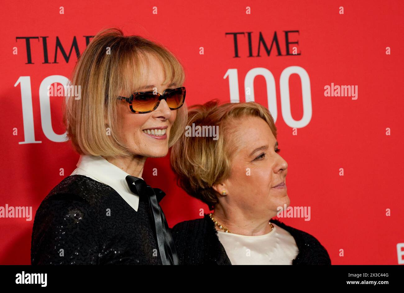 New York, Usa. April 2024. E. Jean Carroll, Robbie Kaplan nimmt an der ...