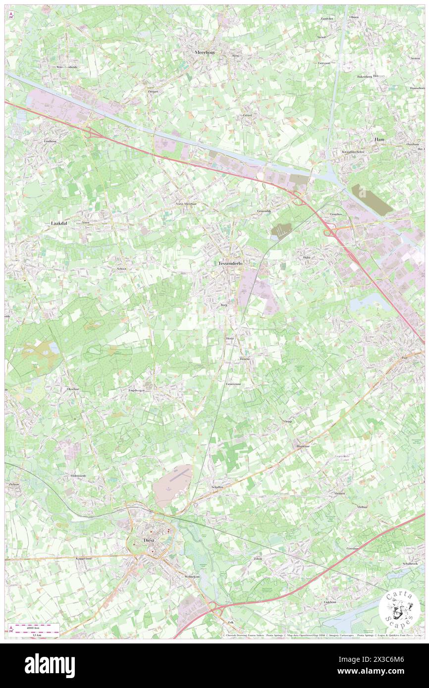 Tessenderlo, Provincie Limburg, BE, Belgien, Flandern, n 51 3' 55'', N ...
