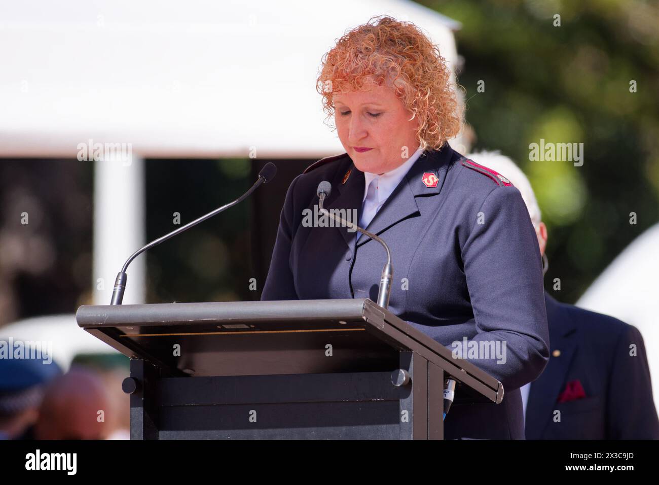 Sydney, Australien. April 2024. Major Kim Haworth, das Divisional ...