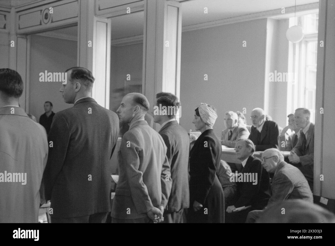 Aktuelle Angelegenheiten 07-08-1945: Der Quisling-Fall Sie sehen alle ...