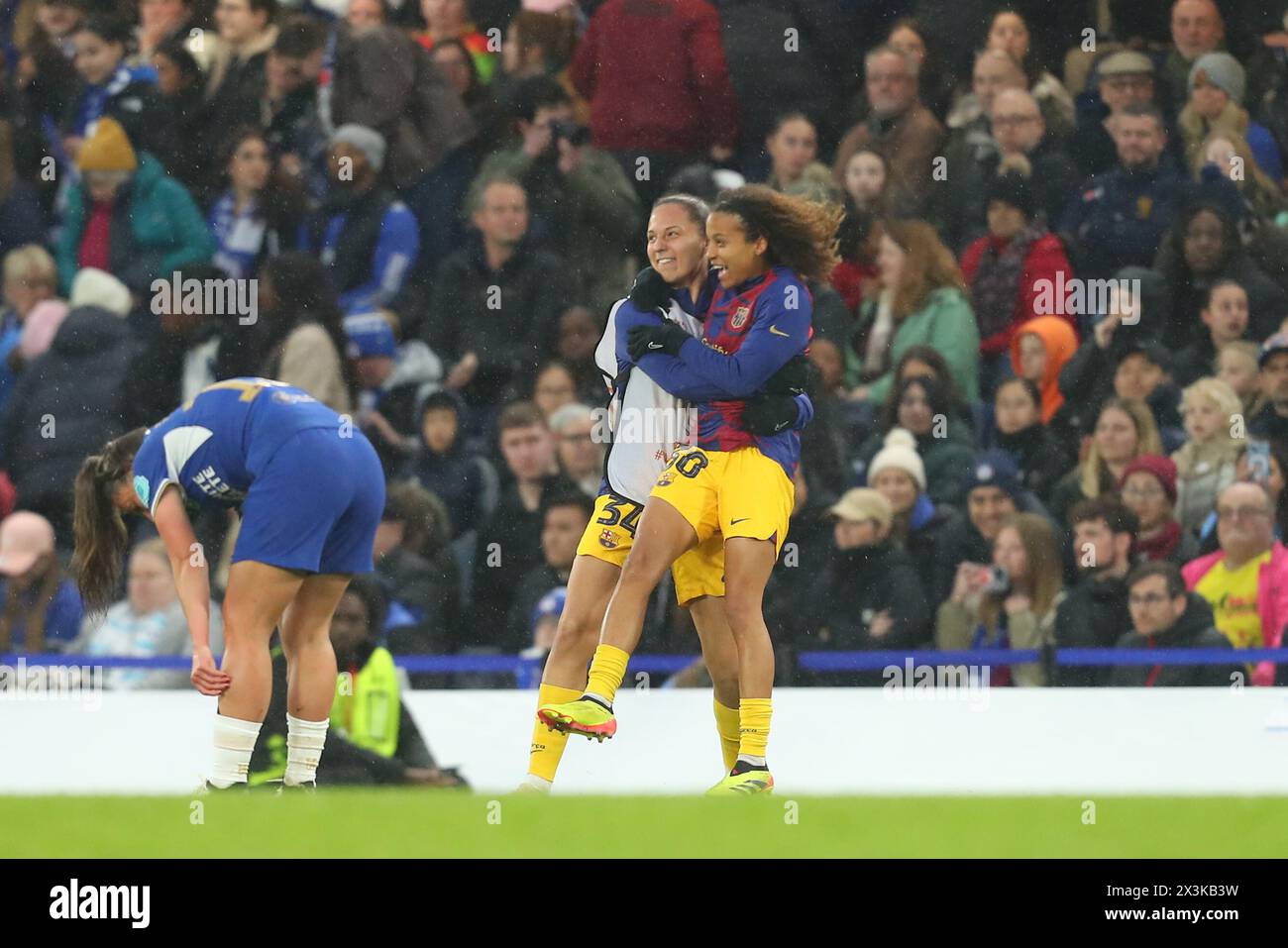 27. April 2024; Stamford Bridge, London, England: UEFA Women's ...