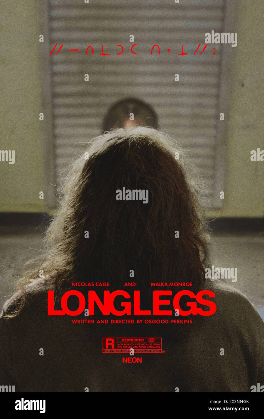 Longlegs (2024) von Oz Perkins mit Nicolas Cage, Alicia Witt und Maika ...