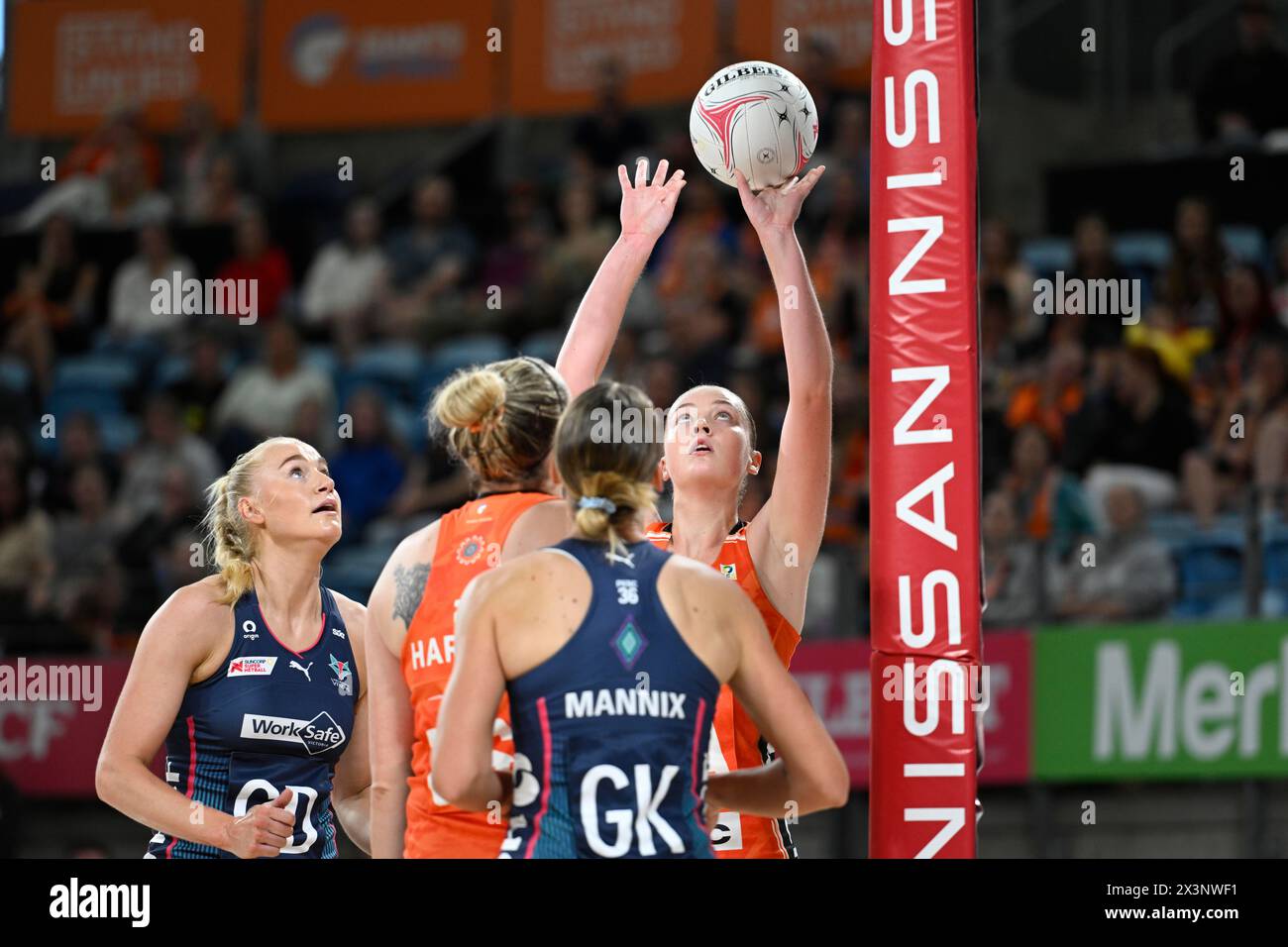 28. April 2024; Ken Rosewall Arena, Sydney, NSW, Australien: Suncorp ...