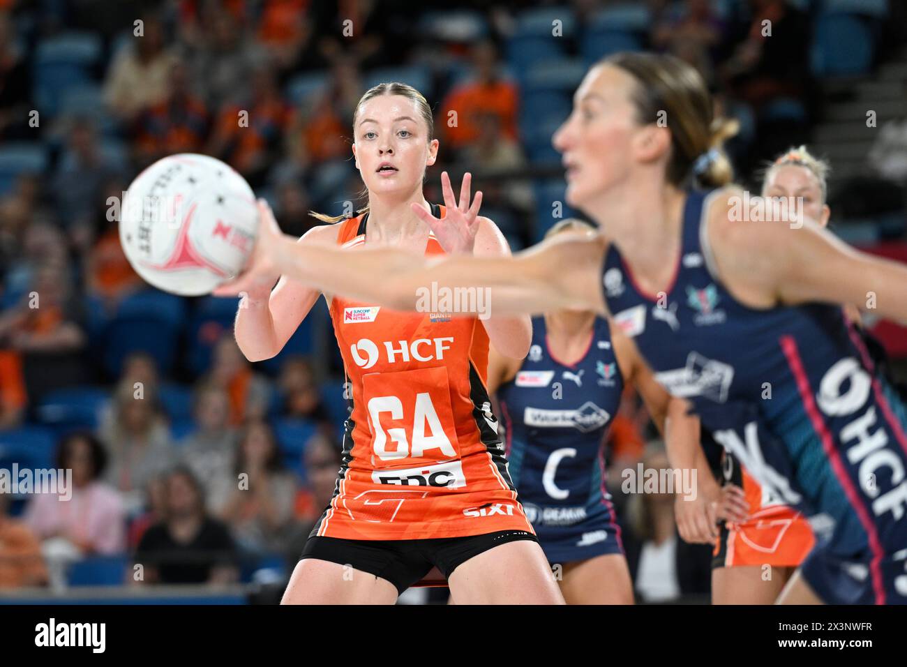 28. April 2024; Ken Rosewall Arena, Sydney, NSW, Australien: Suncorp ...