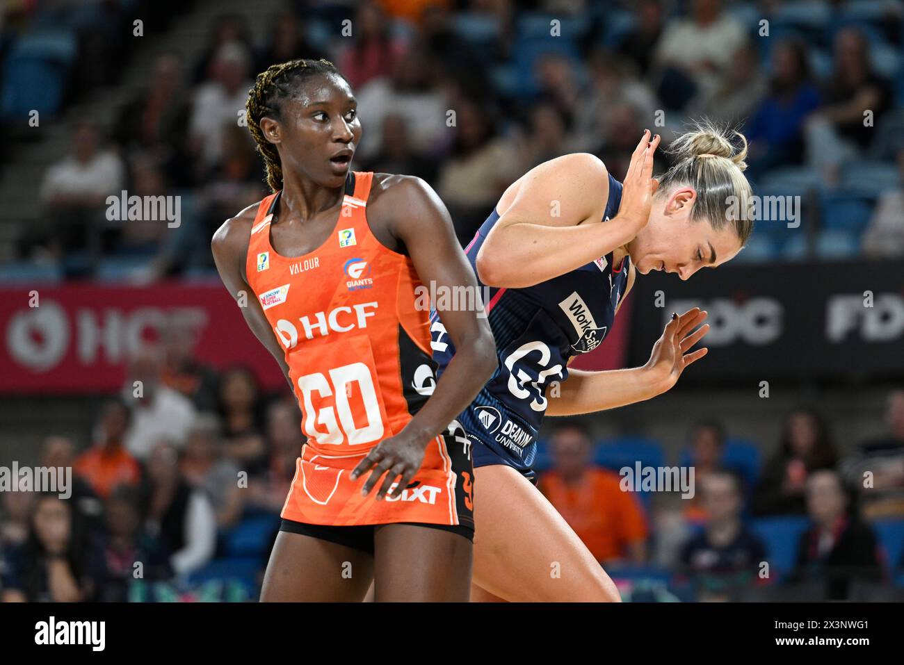 28. April 2024; Ken Rosewall Arena, Sydney, NSW, Australien: Suncorp ...