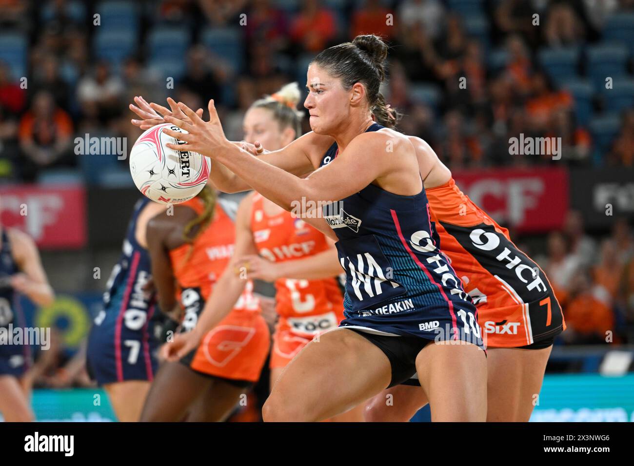 28. April 2024; Ken Rosewall Arena, Sydney, NSW, Australien: Suncorp ...