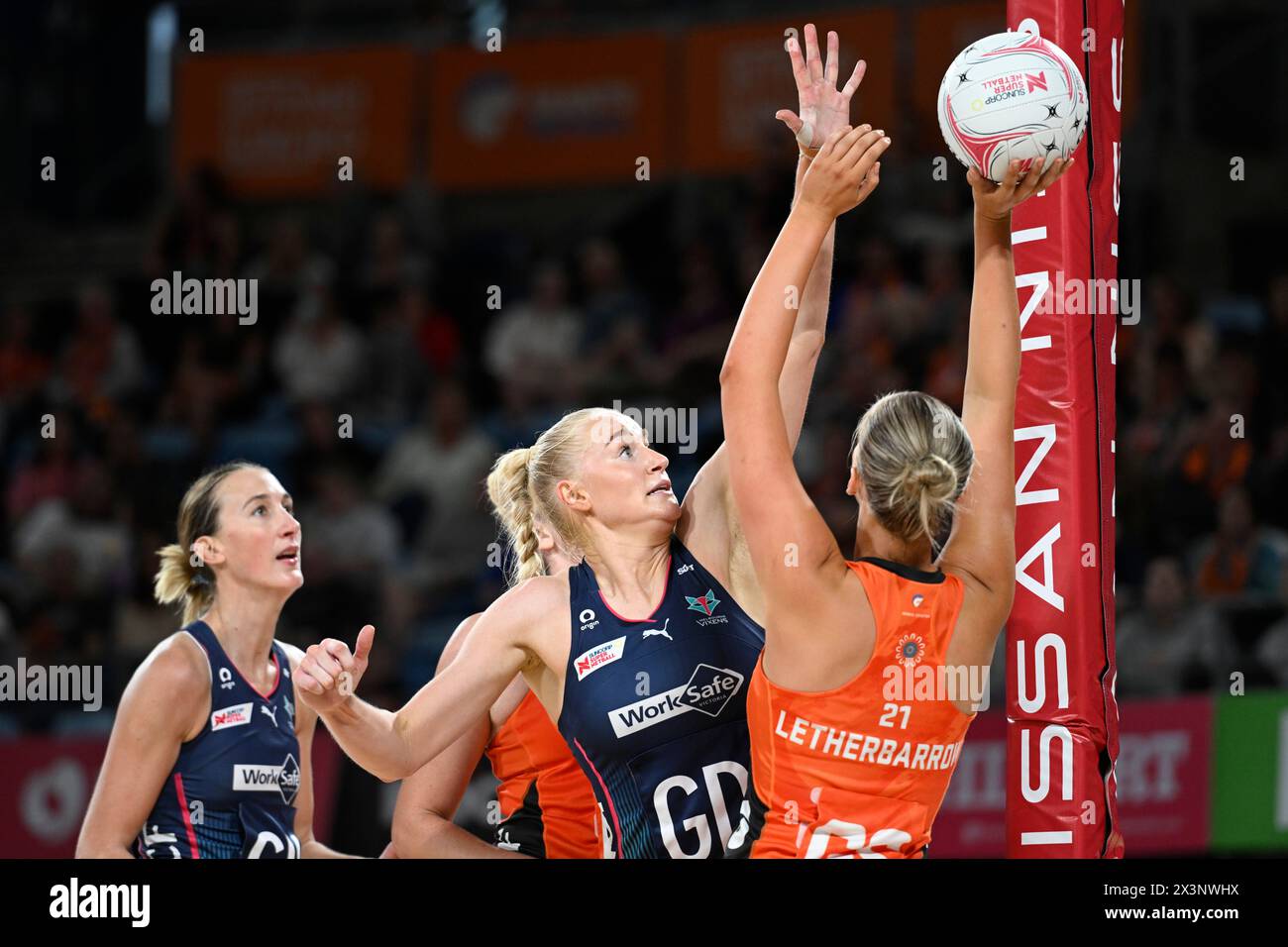 28. April 2024; Ken Rosewall Arena, Sydney, NSW, Australien: Suncorp ...