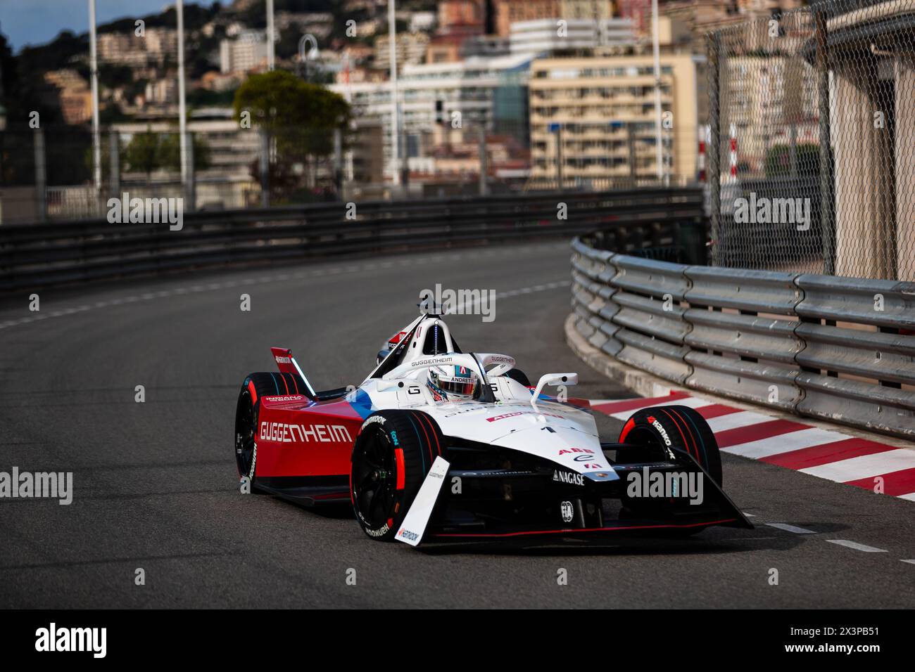 01 DENNIS Jake (gbr), Andretti Global, Porsche 99X Electric, Action ...