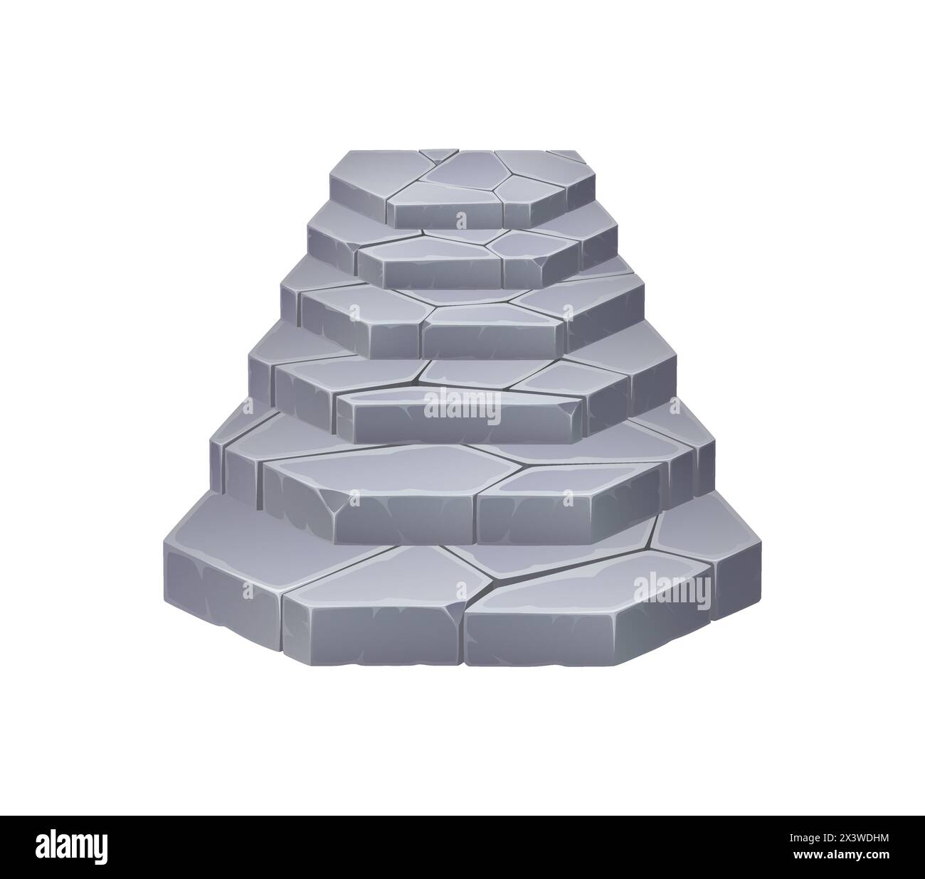 Stone stair Stock-Vektorgrafiken kaufen - Alamy