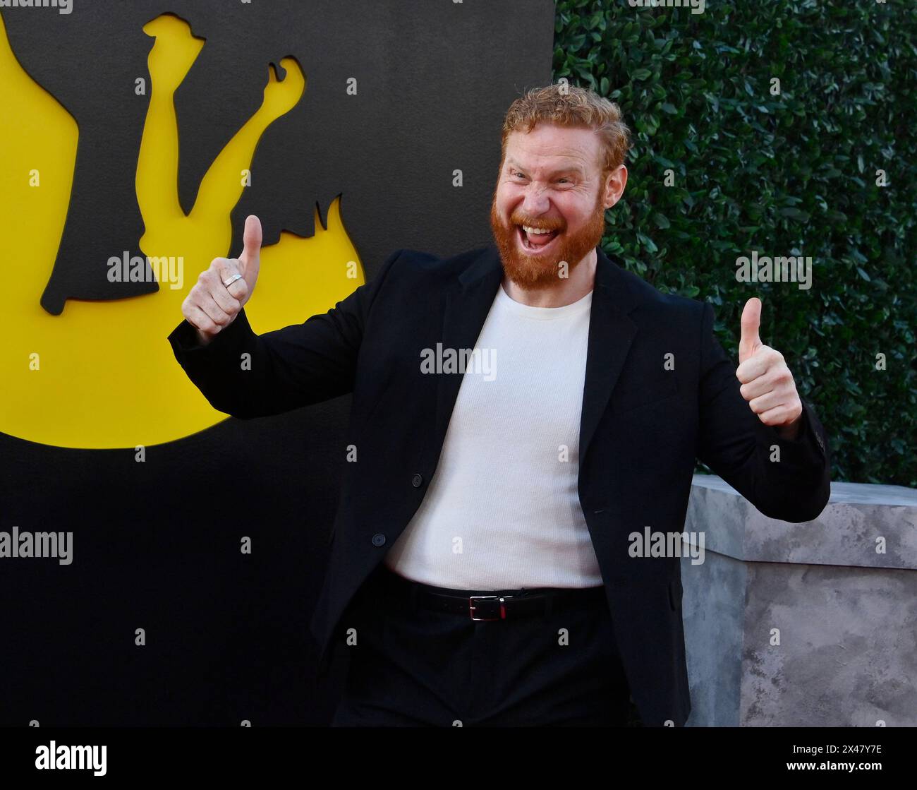 Los Angeles, Usa. April 2024 30. Ben Knight nimmt am Dienstag, den 30 ...