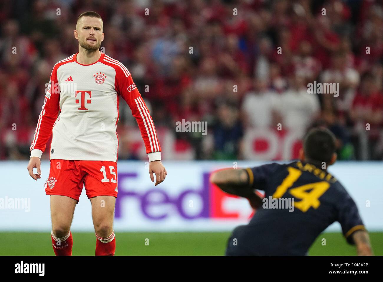 München, Deutschland. April 2024 30. Eric Dier von Bayern München ...