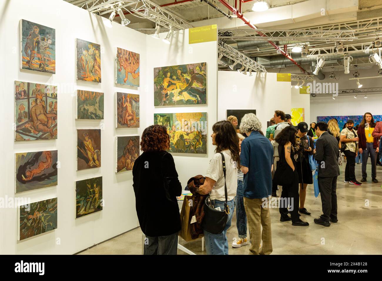 New York, NY, USA. Mai 2024. Die Future Fair, eine Kunstausstellung für ...