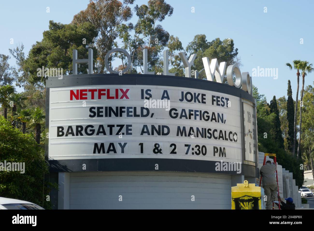 Los Angeles, Kalifornien, USA 30. April 2024 Netflix ist Ein Witz ...