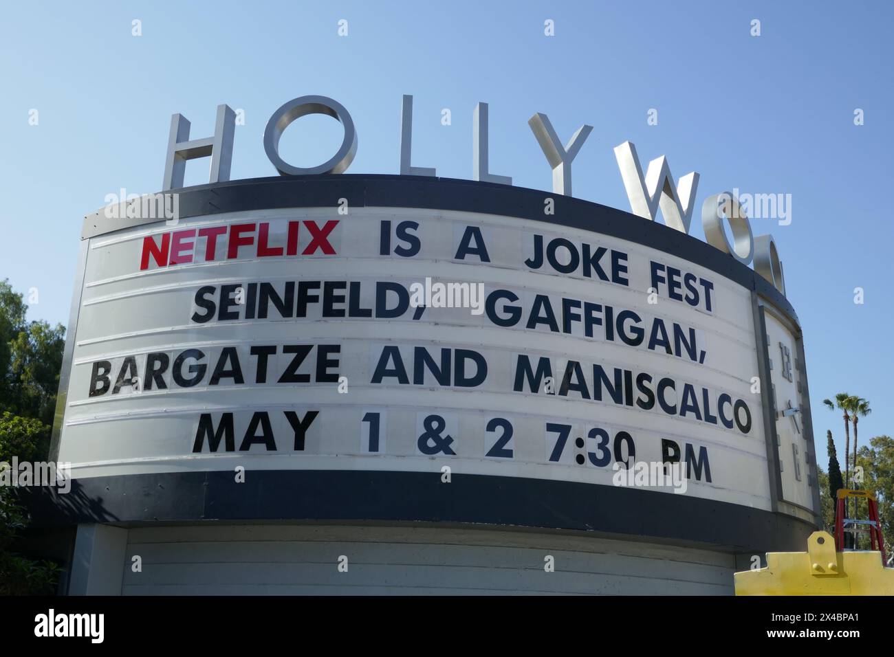 Los Angeles, Kalifornien, USA 30. April 2024 Netflix ist Ein Witz ...