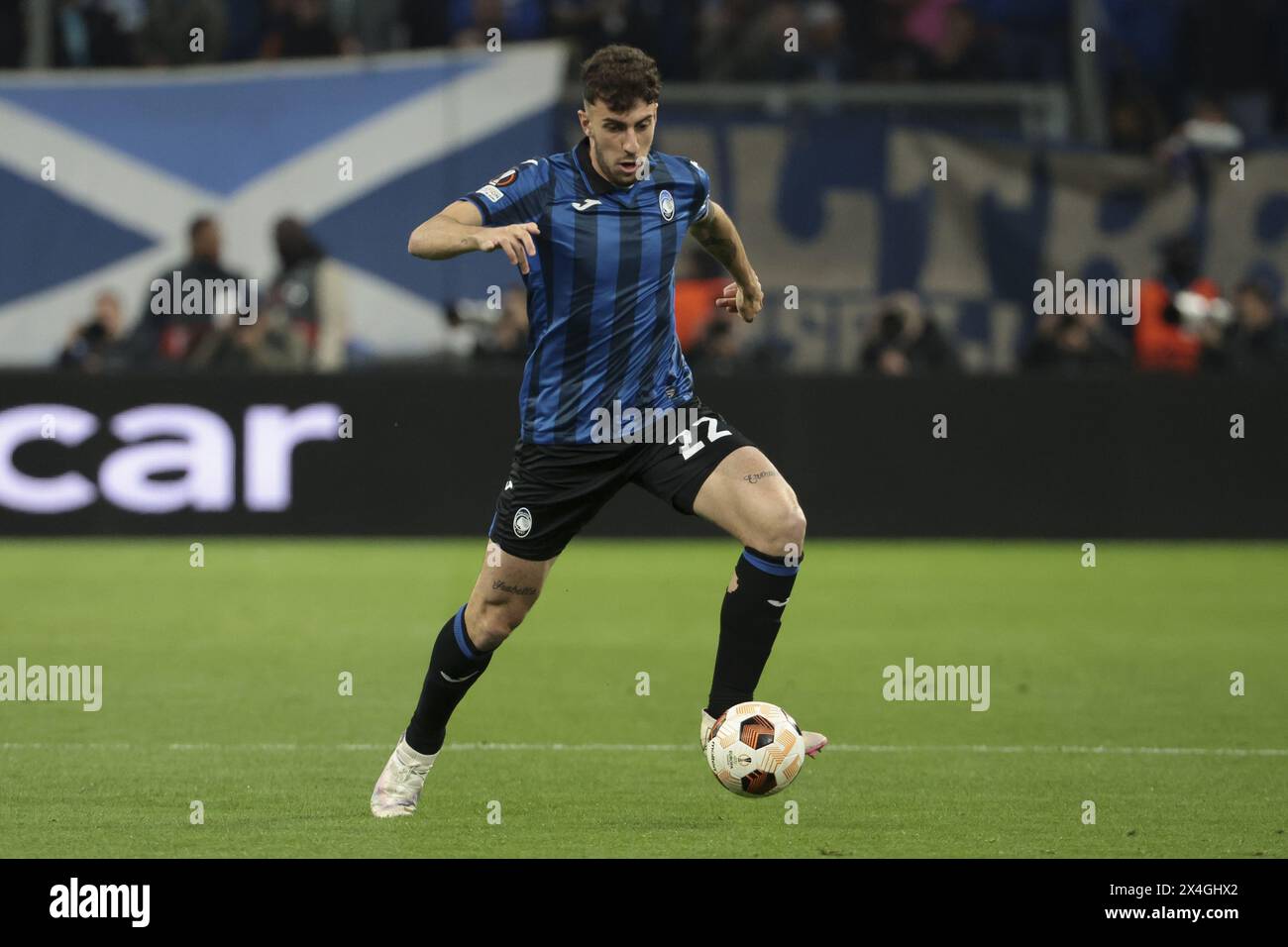 Matteo Ruggeri aus Atalanta während der UEFA Europa League, Halbfinale ...