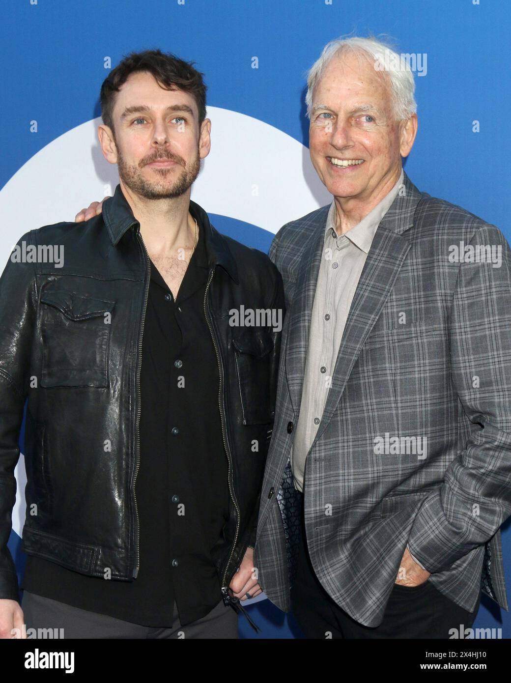 LOS ANGELES - 2. MAI: Sean Harmon, Mark Harmon bei der CBS Fall Preview ...
