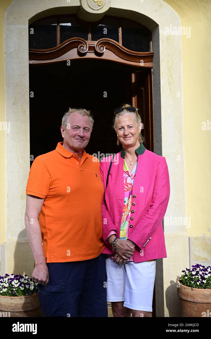 Wilhelm Prinz von Hessen und Alexandra Prinzessin von Hessen beim Rosé ...