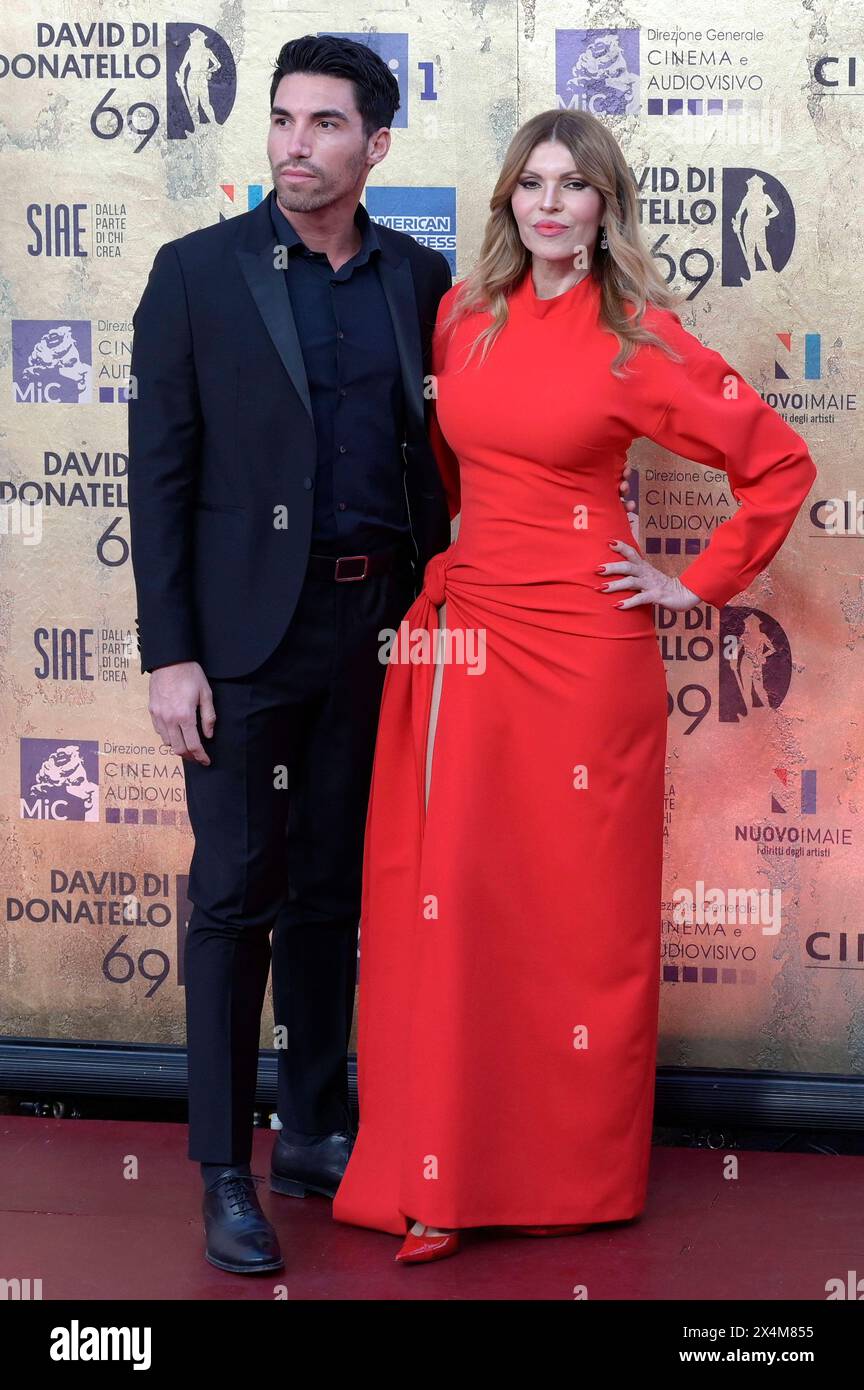 Cristiano Di Luzio und Rita Rusic bei der 69. Verleihung der Filmpreise ...