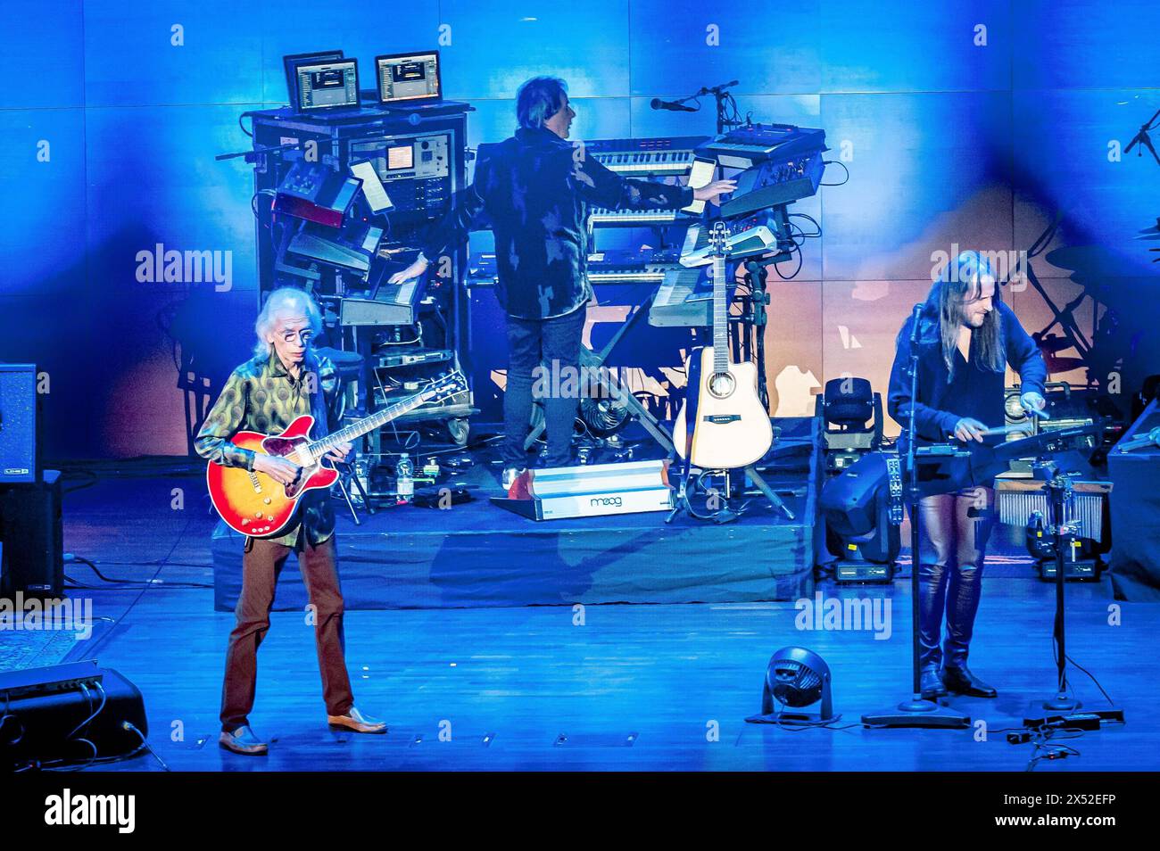 Rom, Italien. Mai 2024. YES Band während YES - The Classic Tales of YES Tour 2024, Musikkonzert ...