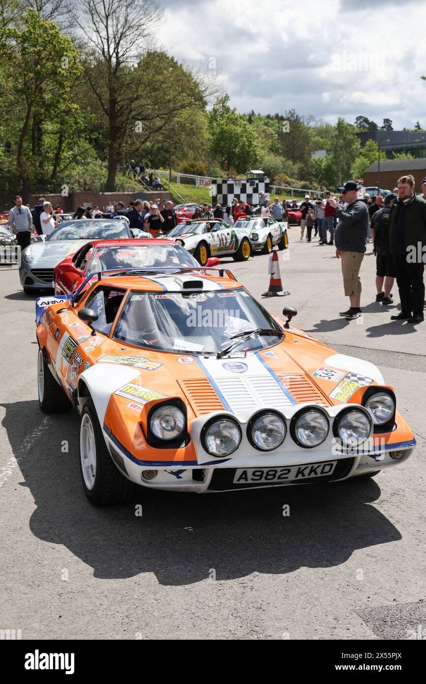 1983 Hawk HF 3000 beim Italian Car Day in Brooklands, 4. Mai 2024 ...