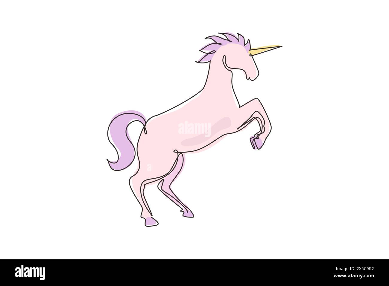 Einhorn springen -Fotos und -Bildmaterial in hoher Auflösung – Alamy