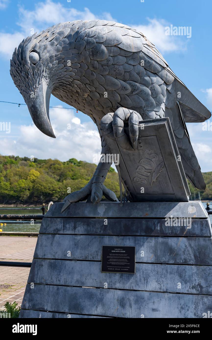 FOWEY, CORNWALL, GROSSBRITANNIEN, 7. MAI. Isla the Rook oder Rook mit ...