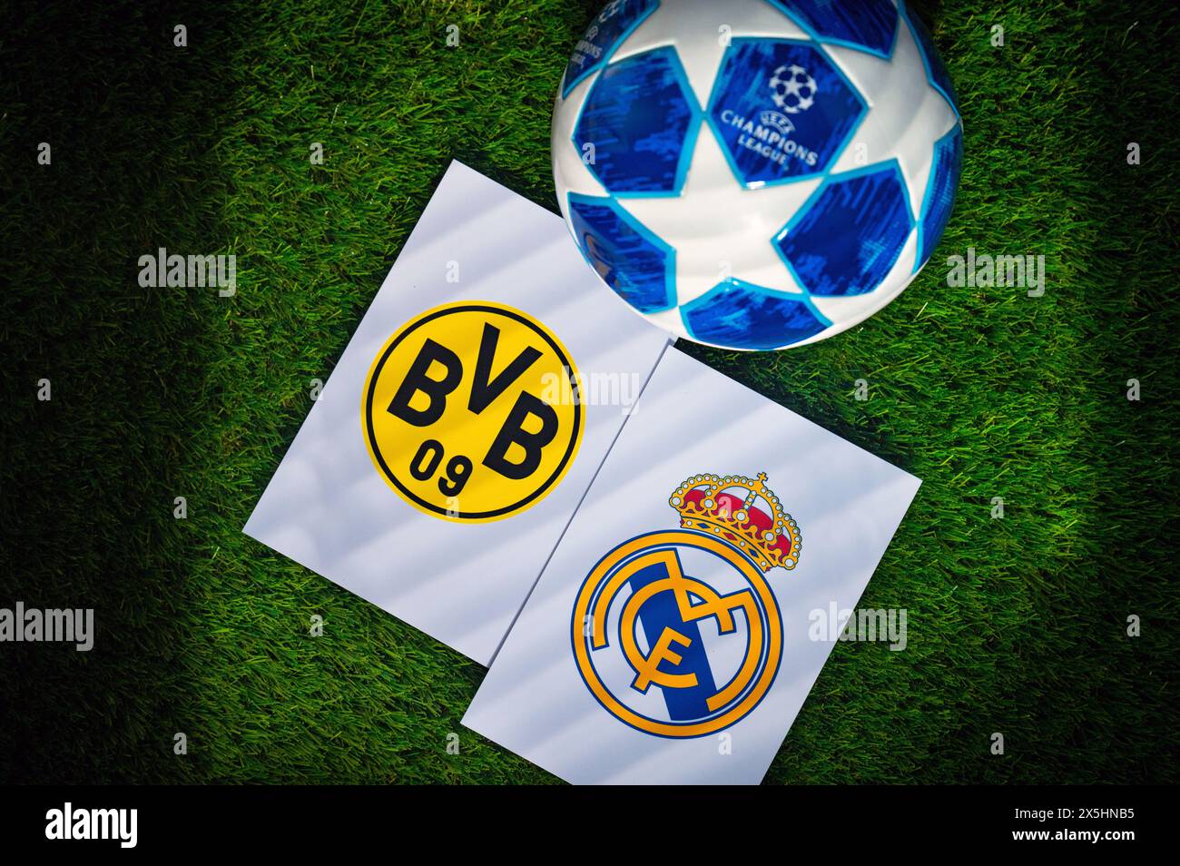 LONDON, ENGLAND, 10. MAI 2024: Finale der UEFA Champions League 2024 ...