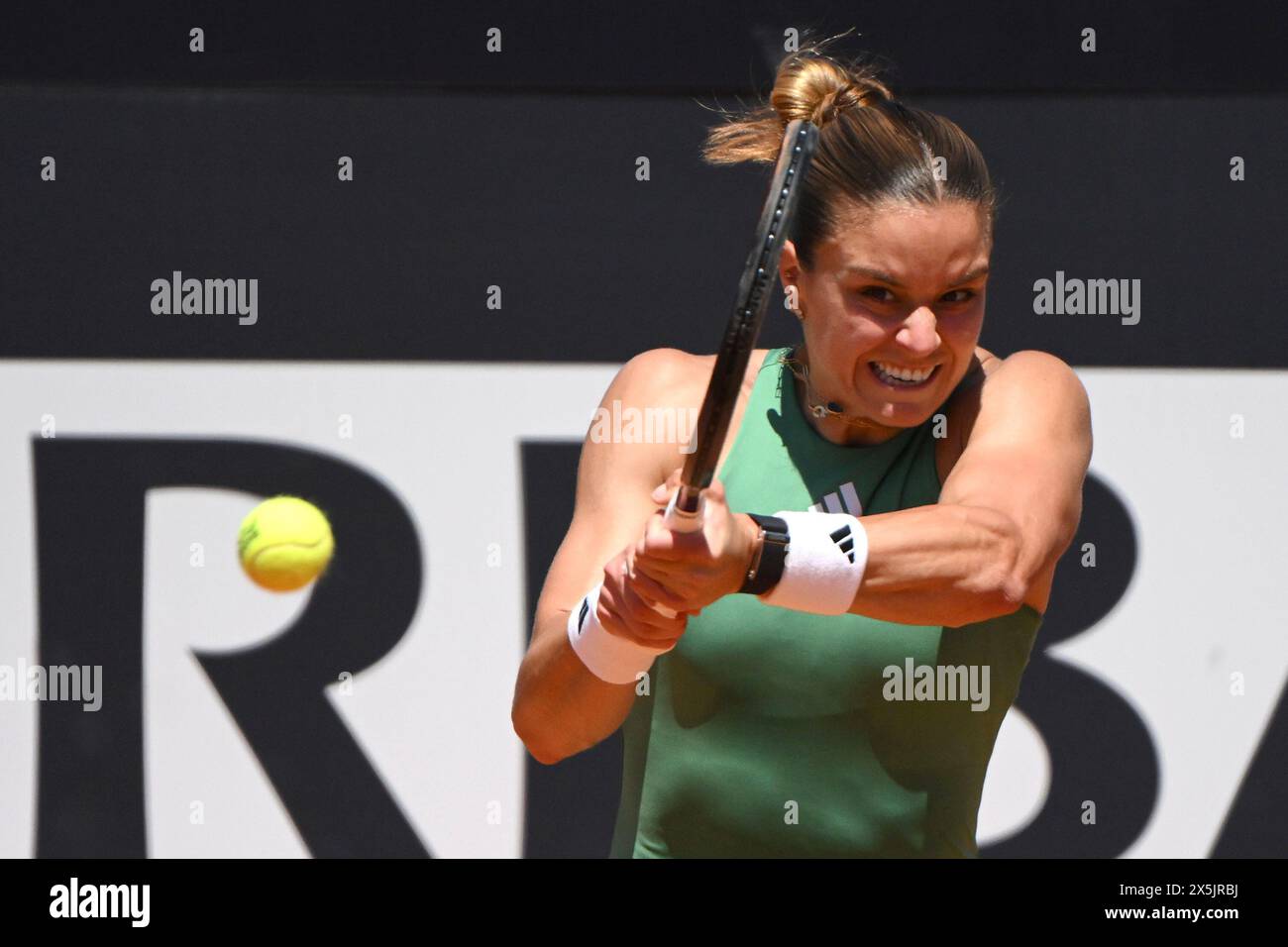 Rom, Italien. Mai 2024. Maria Sakkari von Griechenland im Spiel gegen ...