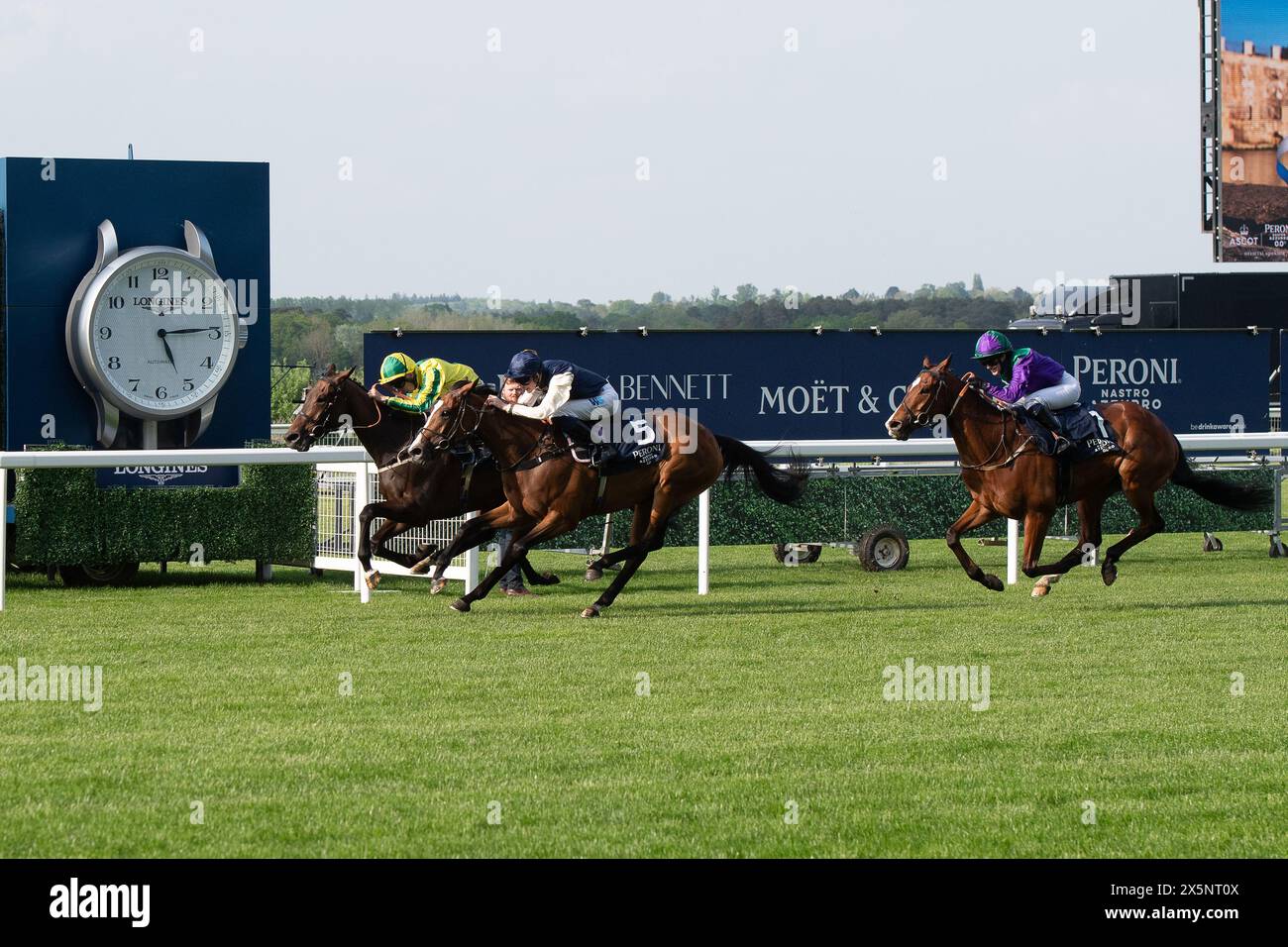 Ascot, Berkshire, Großbritannien. Mai 2024. Horse Baileys Khelstar Rted ...