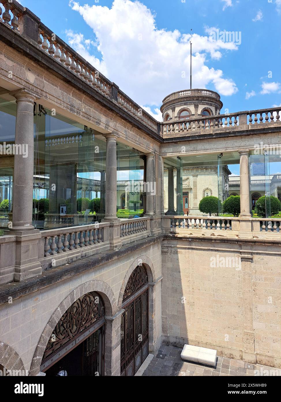 Mexiko-Stadt, Mexiko - 9. August 2023: Das Nationalmuseum für ...