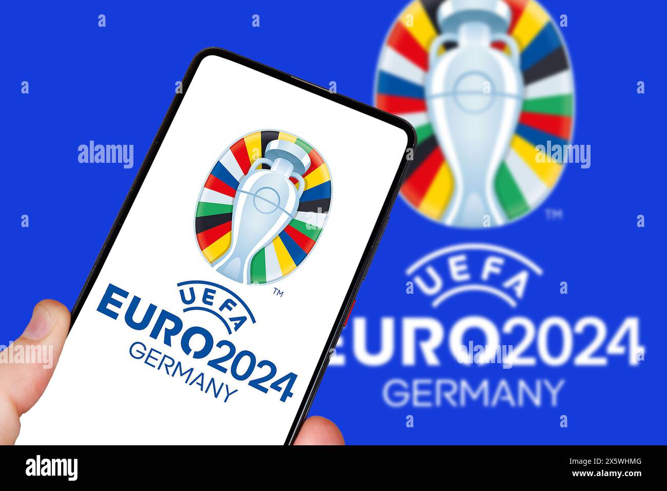 Logo der uefa euro 2024 in deutschland -Fotos und -Bildmaterial in ...