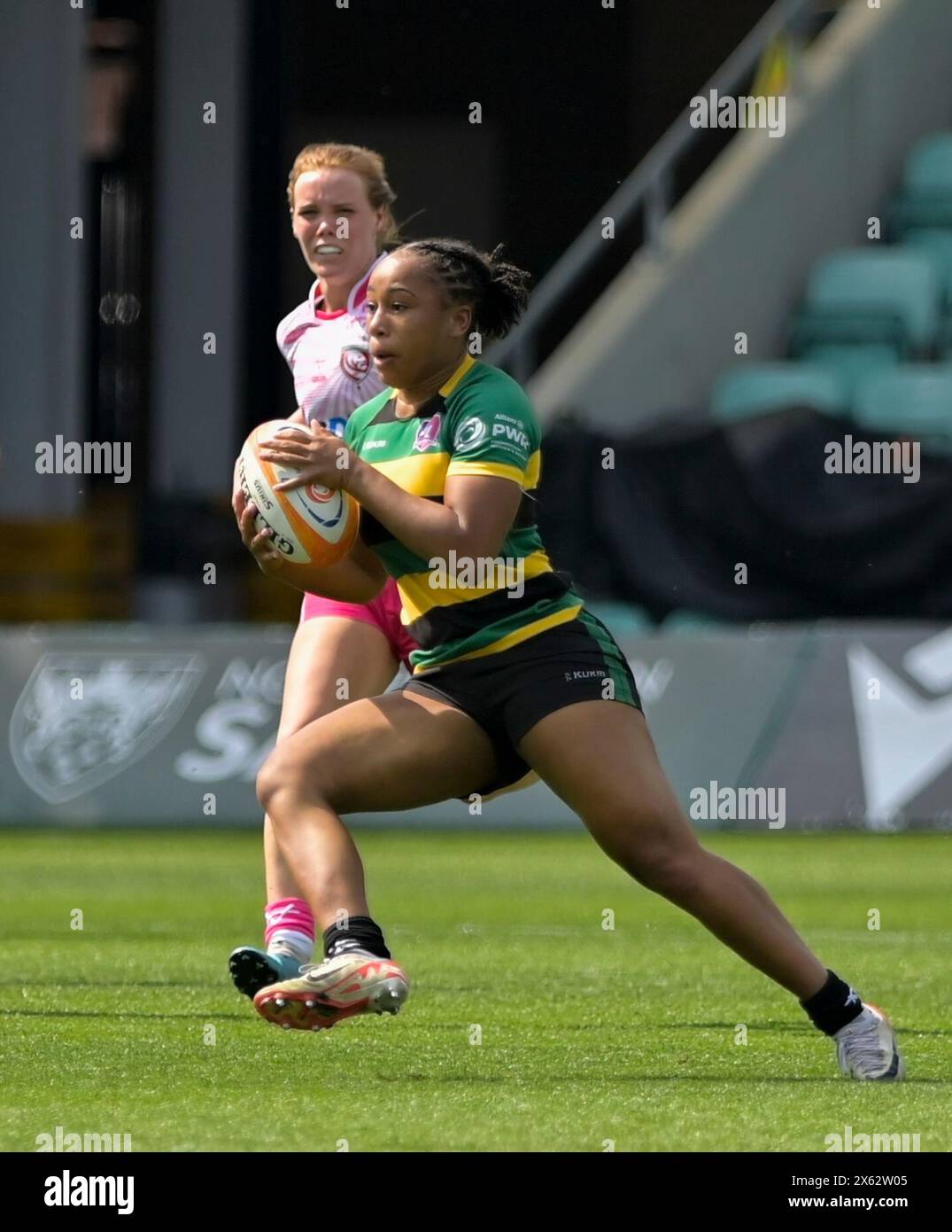 NORTHAMPTON, ENGLAND - Sonntag 12. Mai-2024: Sadia Kabeya von Lightning ...