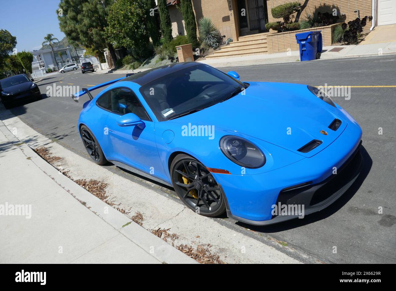 Los Angeles, Kalifornien, USA 12. Mai 2024 Ferrari auf dem Hercules ...