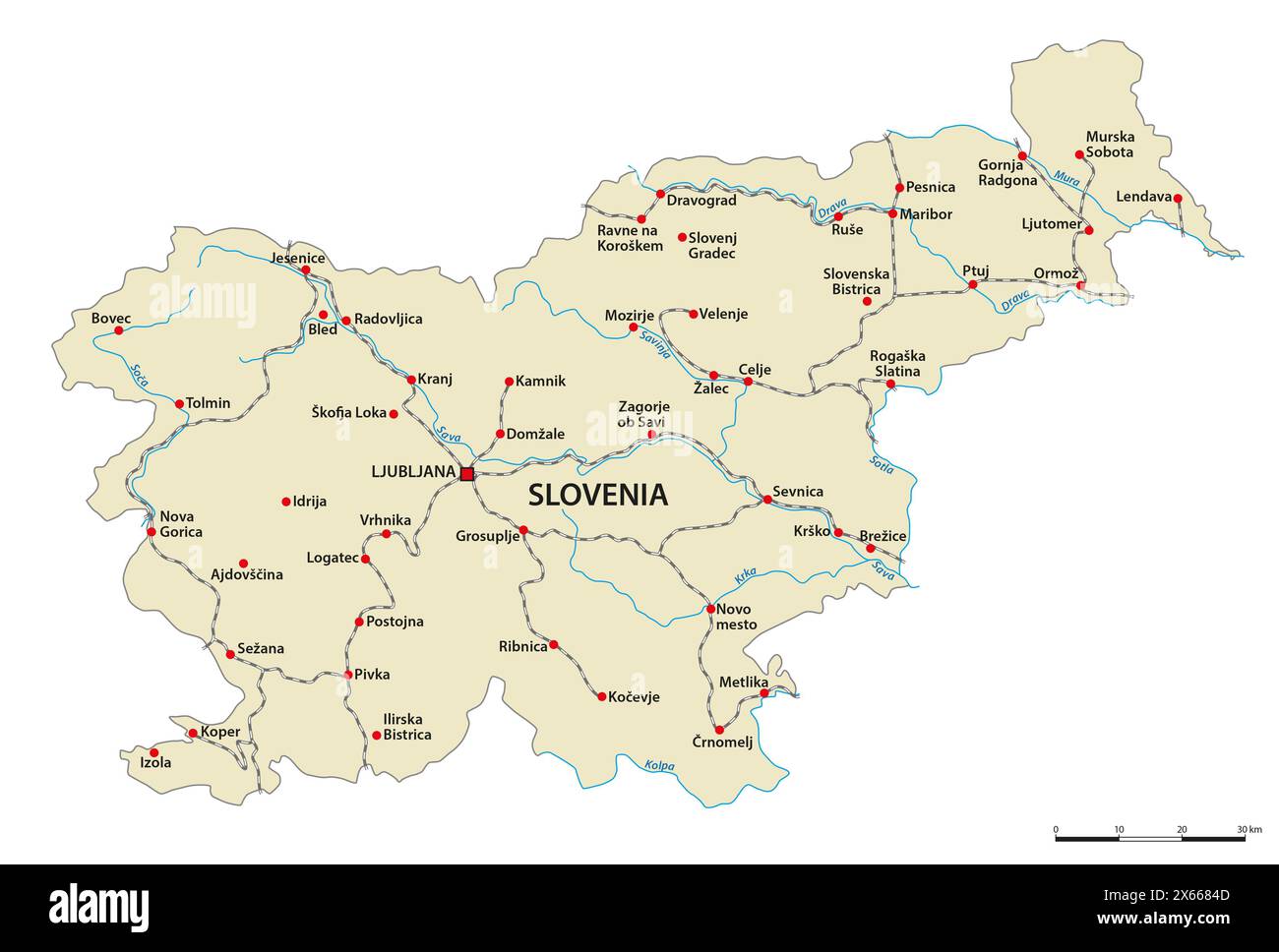 Stilvolle Slowenien Sehenswrdigkeiten Karte Bilder