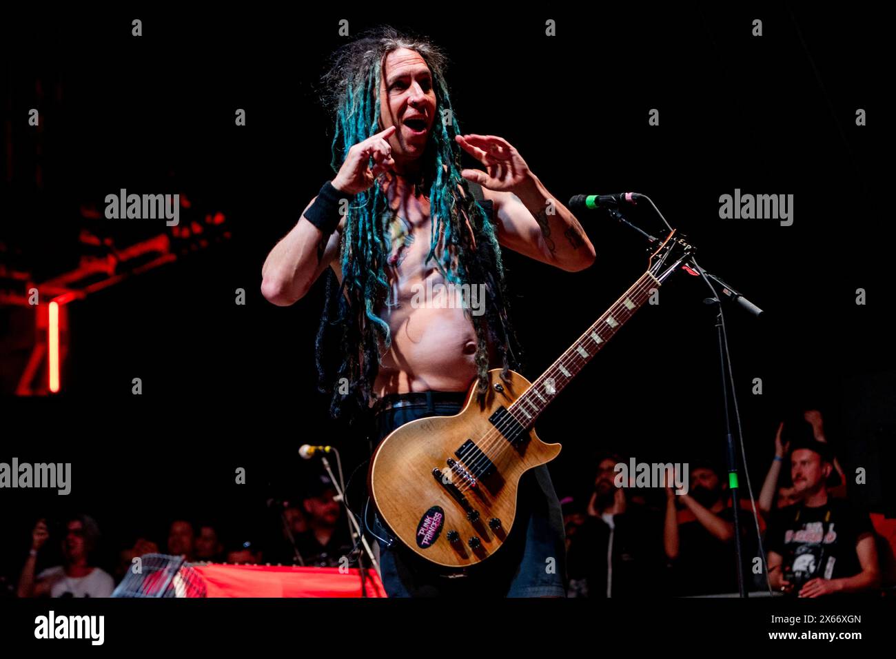 Mailand, Italien. Mai 2024. Eric Melvin von der Punk-Rock-Band NOFX ...