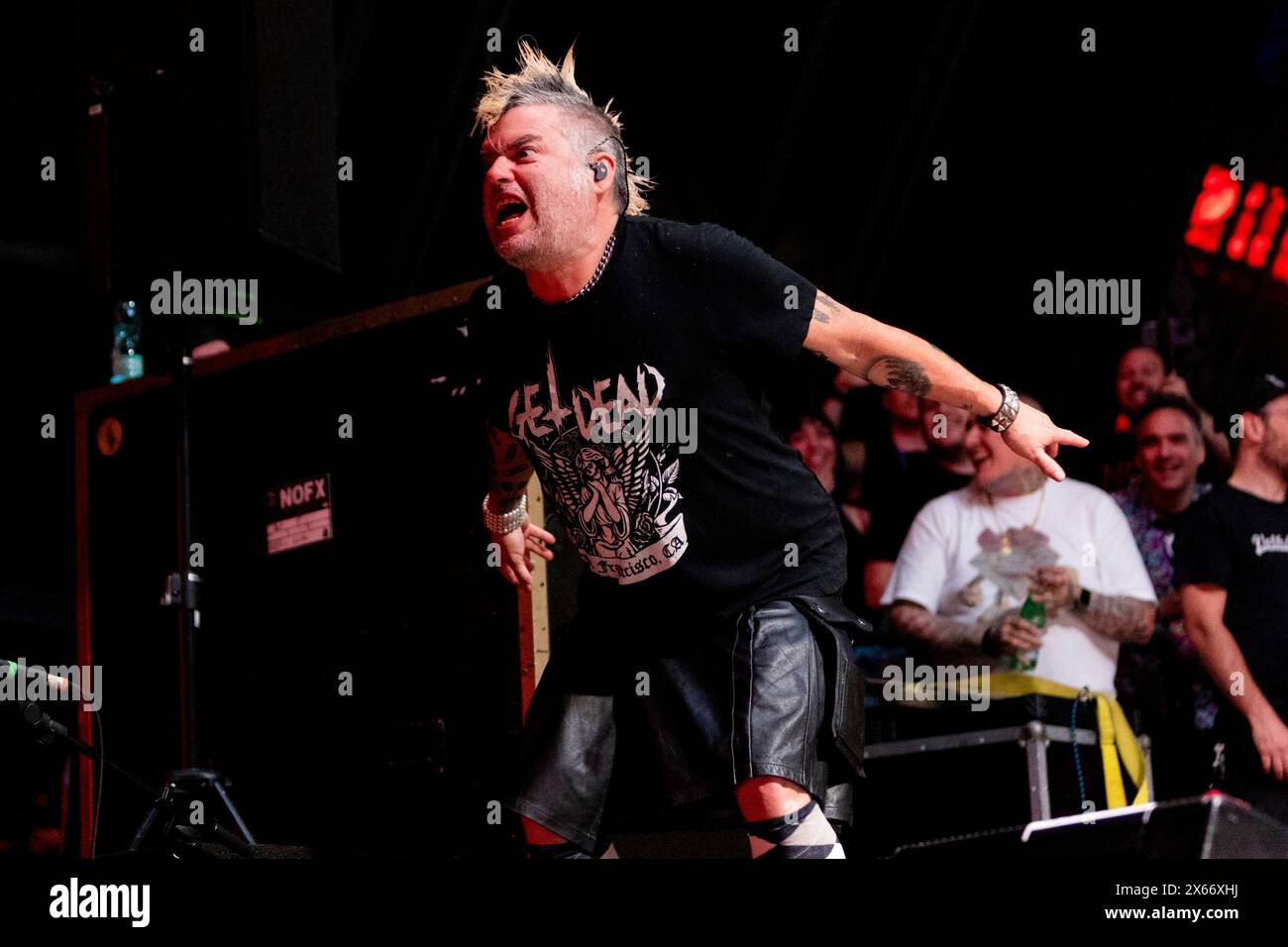 Mailand, Italien. Mai 2024. FAT Mike von der Punk-Rock-Band NOFX tritt ...