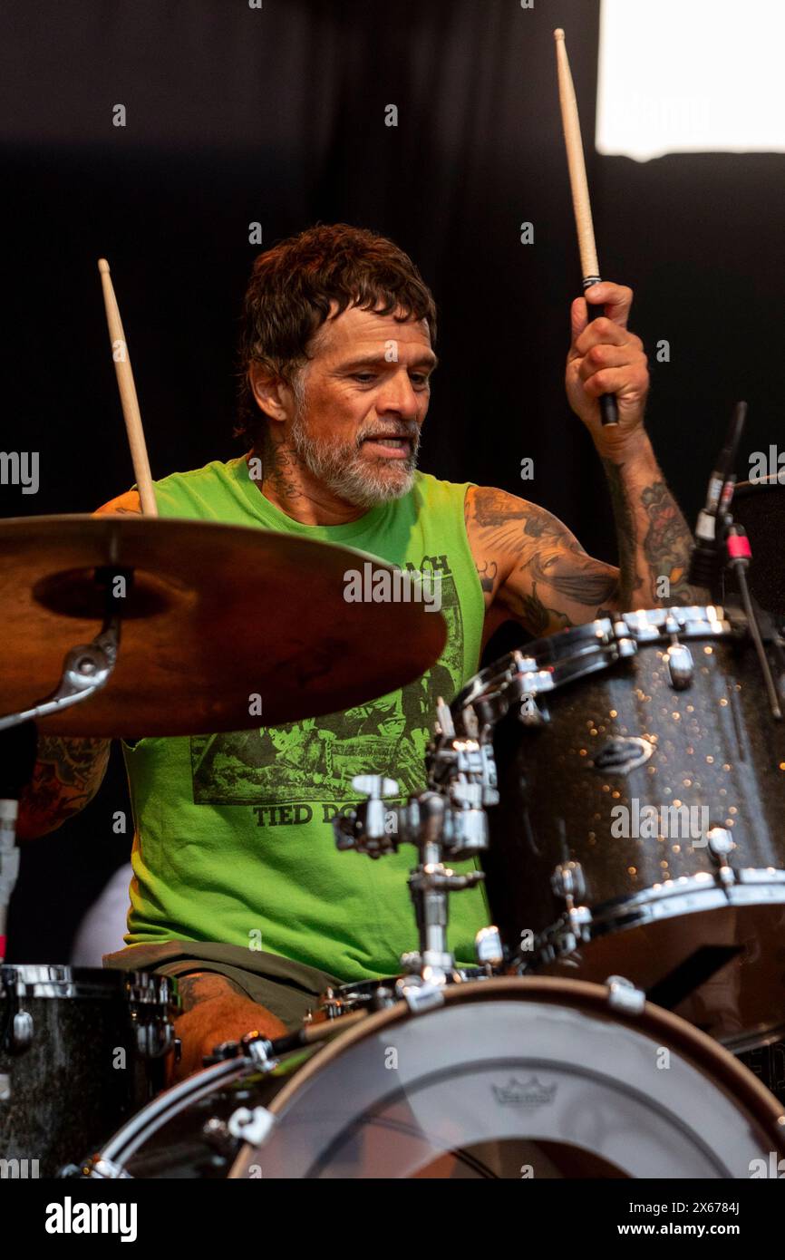 Kevin Fitzgerald von Circle Jerks tritt am 12. Mai 2024 live im ...