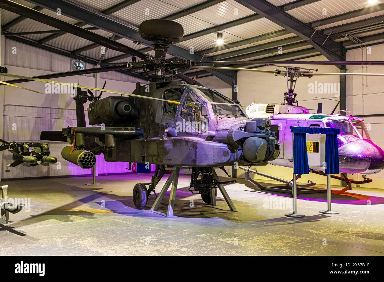 MIDDLE WALLOP, Großbritannien, 13. Mai 2024, das Army Flying Museum in ...