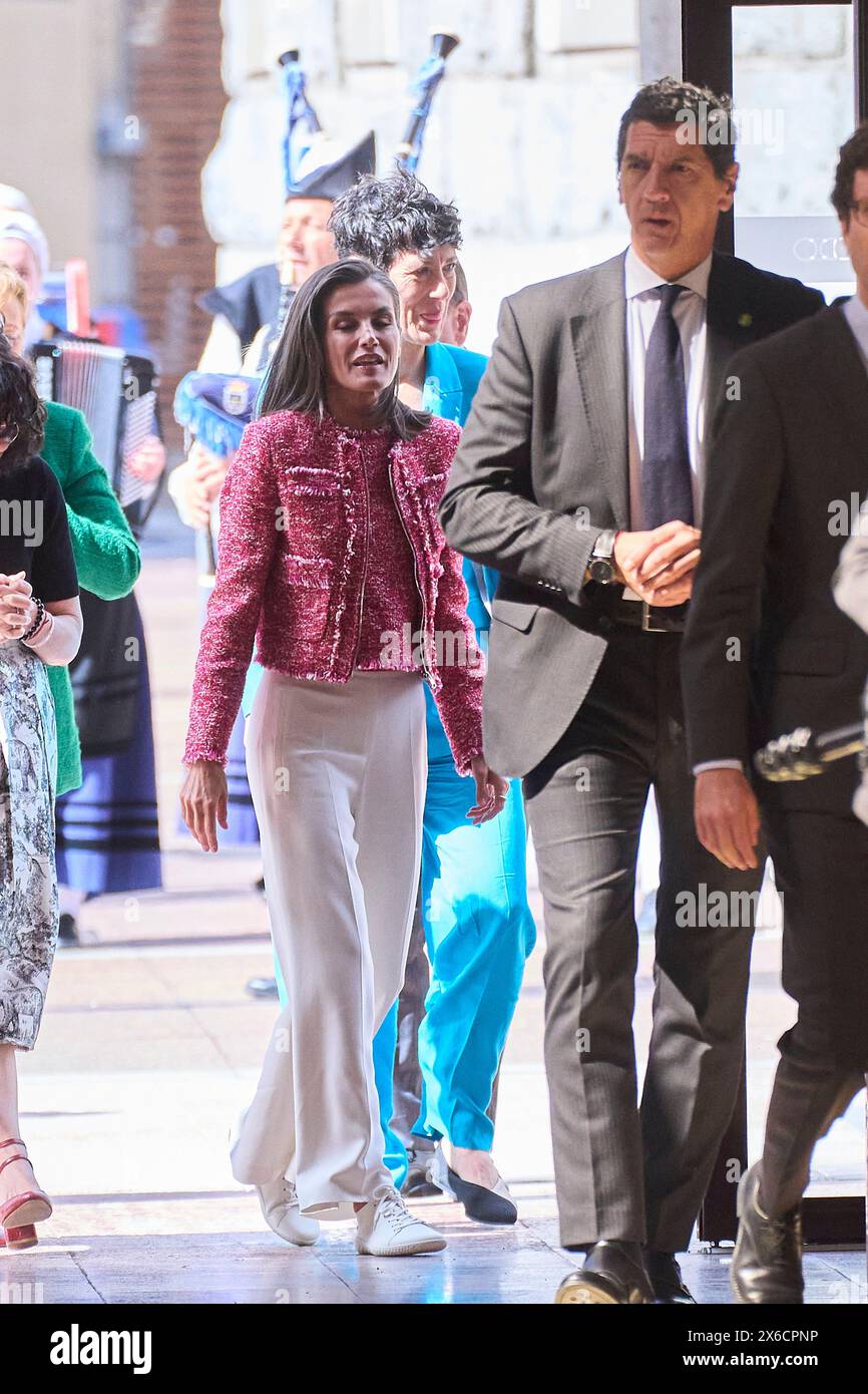 Oviedo. Spanien. 20240514 nimmt Königin Letizia von Spanien am 14. Mai ...