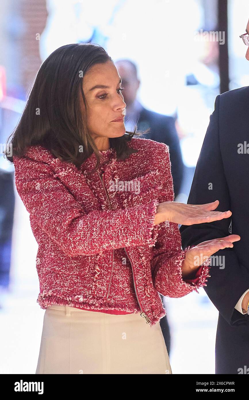 Oviedo. Spanien. 20240514 nimmt Königin Letizia von Spanien am 14. Mai ...