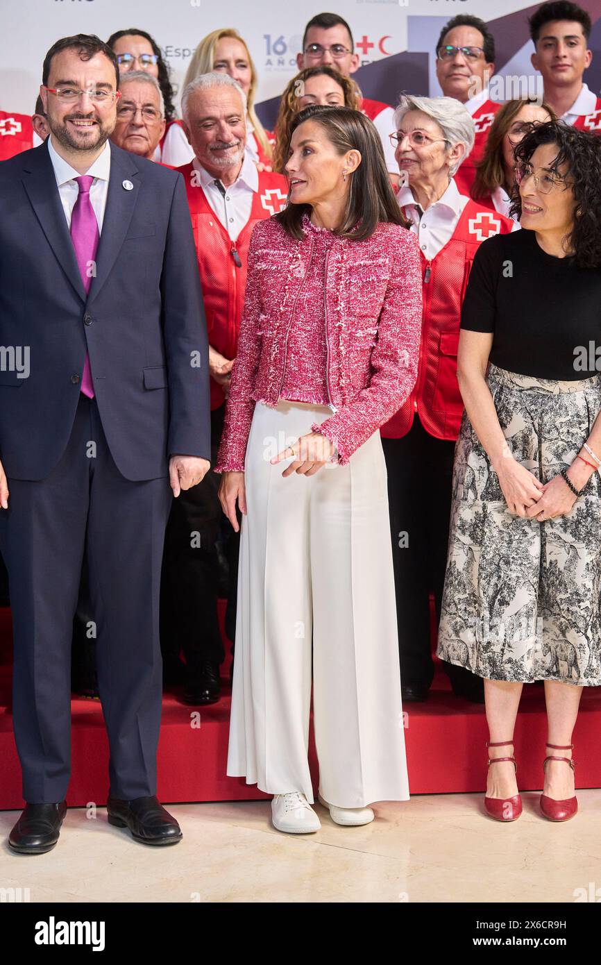 Oviedo. Spanien. 20240514 nimmt Königin Letizia von Spanien am 14. Mai ...