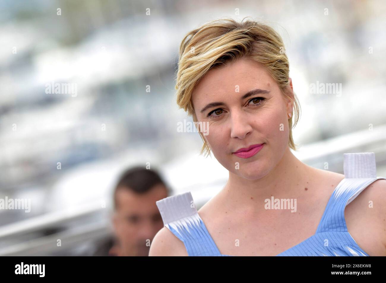 Cannes, Frankreich. Mai 2024. Jurypräsidentin Greta Gerwig nimmt am ...