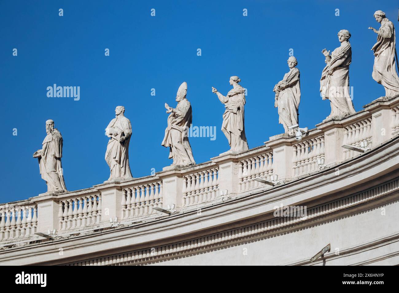 Die päpstliche Basilika St. Peter im Vatikan oder einfach nur der ...