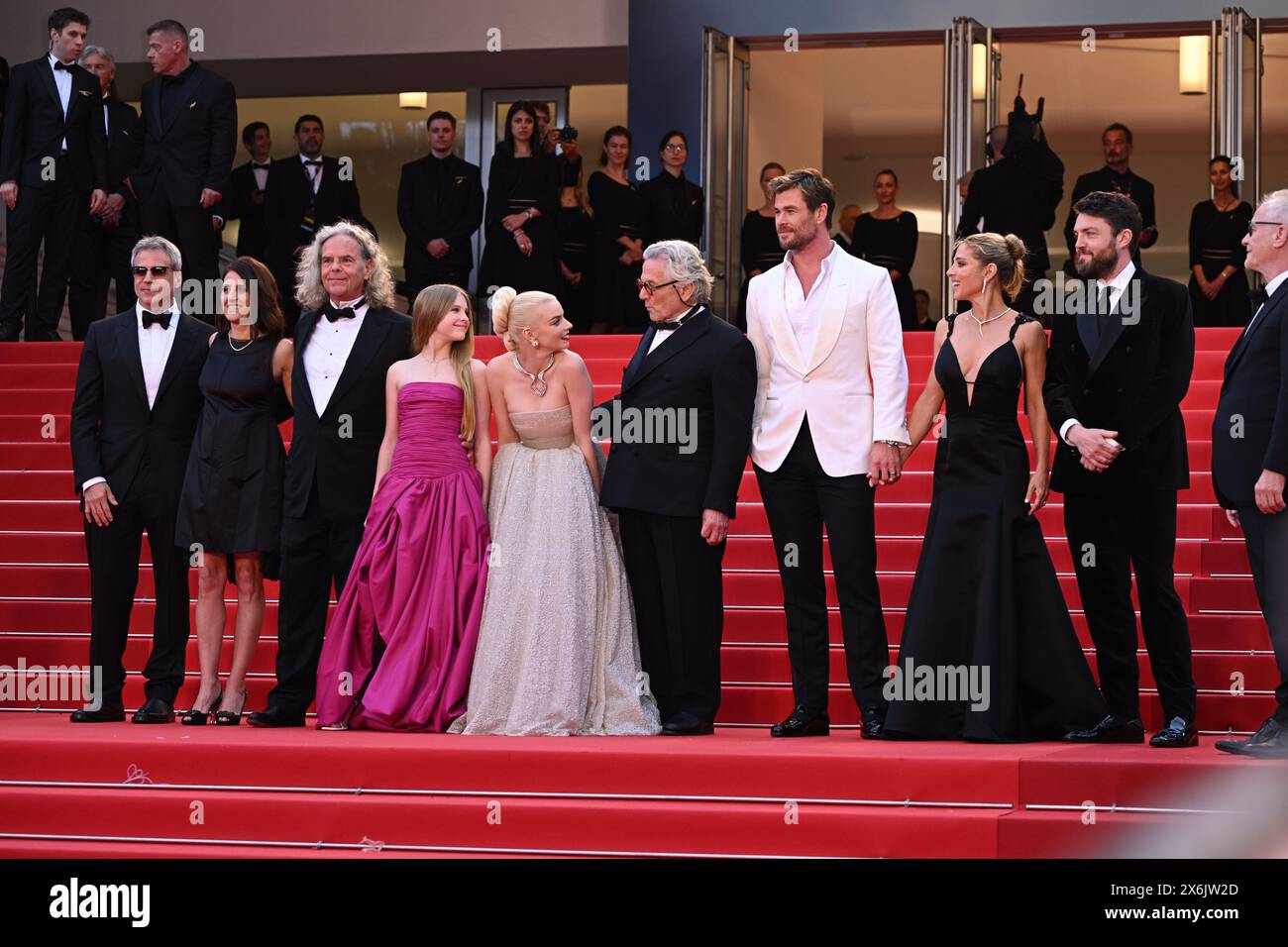 (Von links nach rechts) Michael DeLuca, Pamela Abdy, Doug Mitchell ...