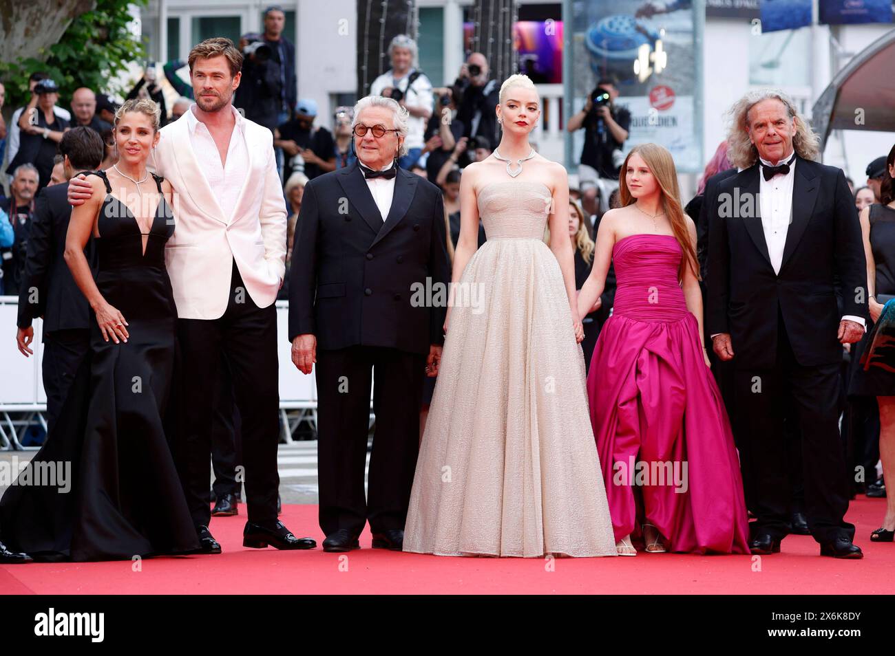 Elsa Pataky, Chris Hemsworth, George Miller, Anya Taylor-Joy, Alyla ...