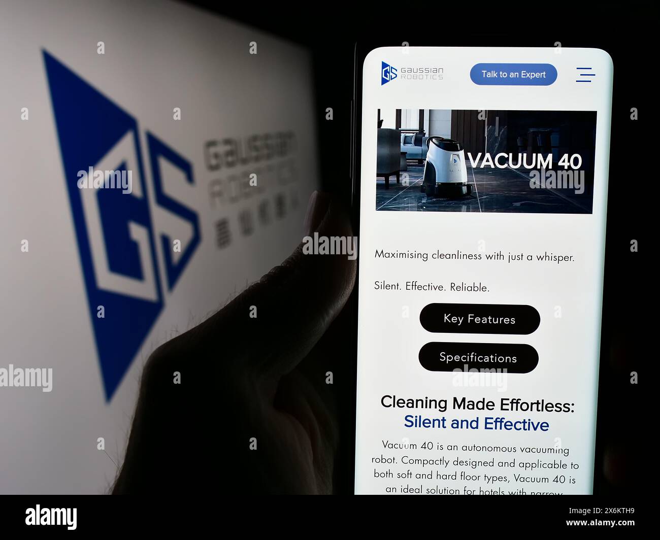 Logo der gaussian robotics -Fotos und -Bildmaterial in hoher Auflösung ...
