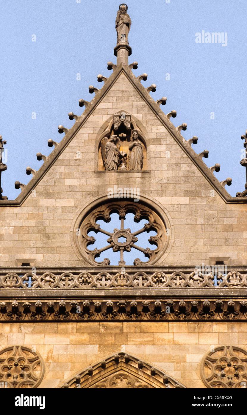 Kathedrale Von Leon, Leon, Kastilien, Spanien. Catedral de Santa Maria ...