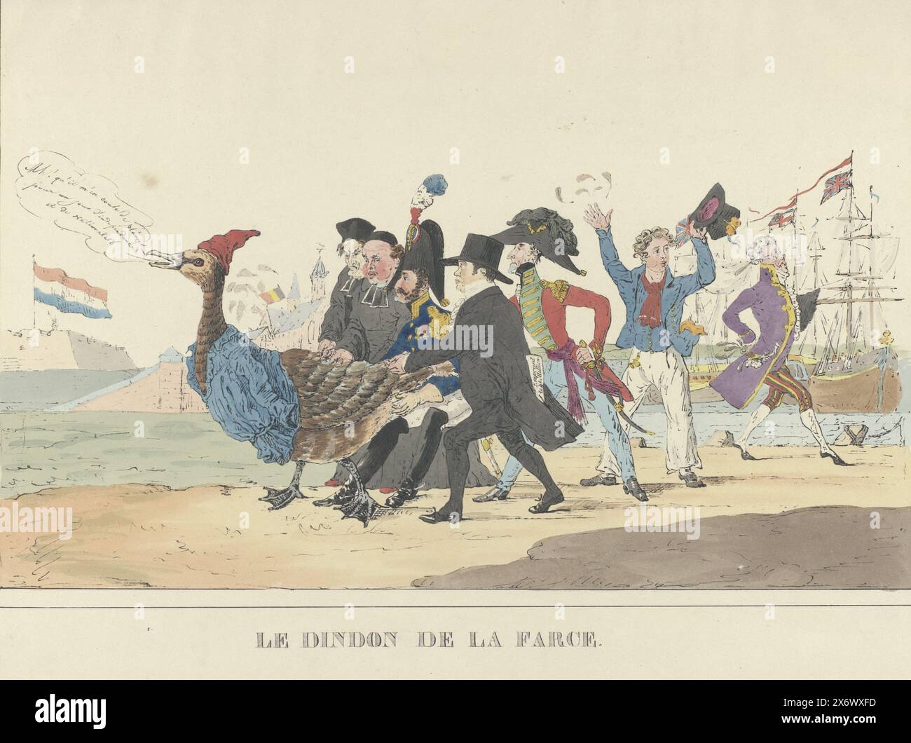 Le dindon de la farce -Fotos und -Bildmaterial in hoher Auflösung – Alamy